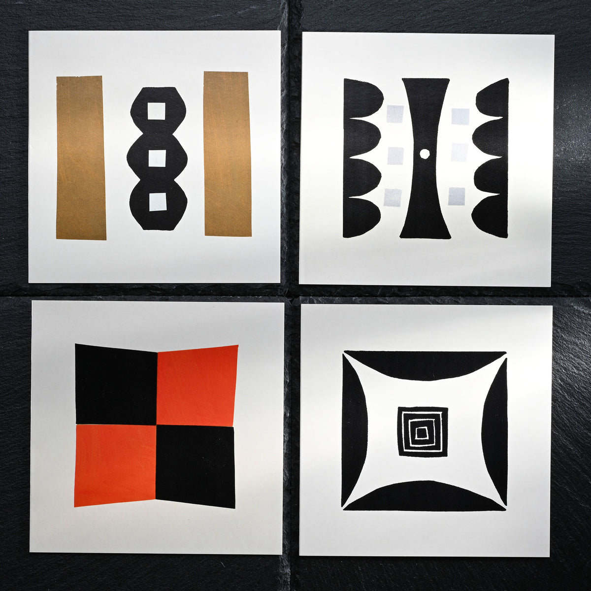 Set of 4 Breon O'Casey Art Cards – Duibhne Gough Jewellery